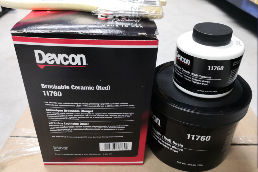 Keo chống mài mòn Brushable Ceramic DEVCON 11760 (RED)